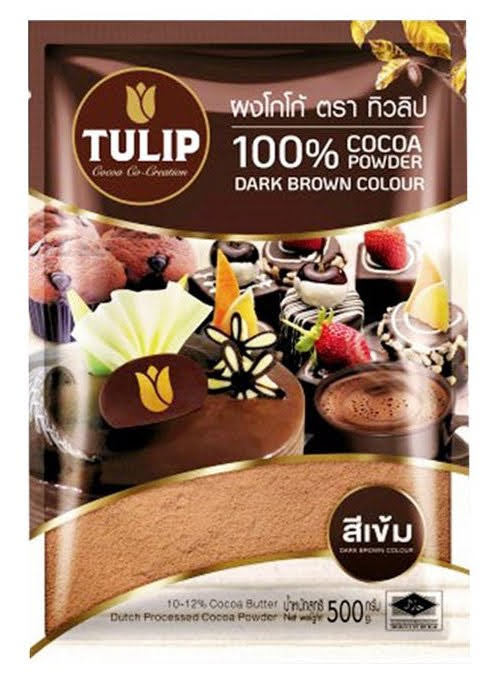 Cocoa Powder Tulip 500G 100% Pure, No additives